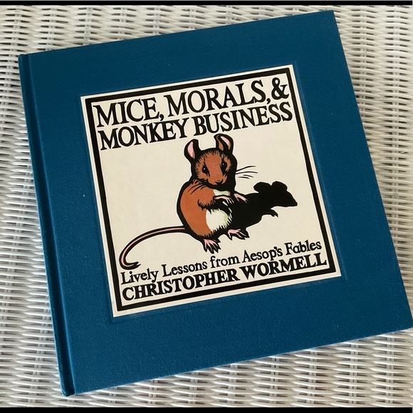 Other | Hardcover Book Mice Morals Monkey Business By Christopher ...